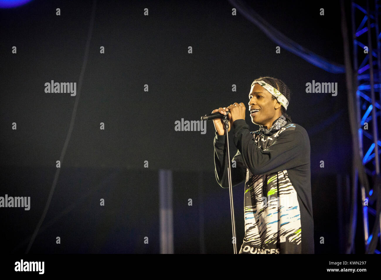 The American rapper Rakim Mayers is better known as ASAP Rocky (A$AP ...