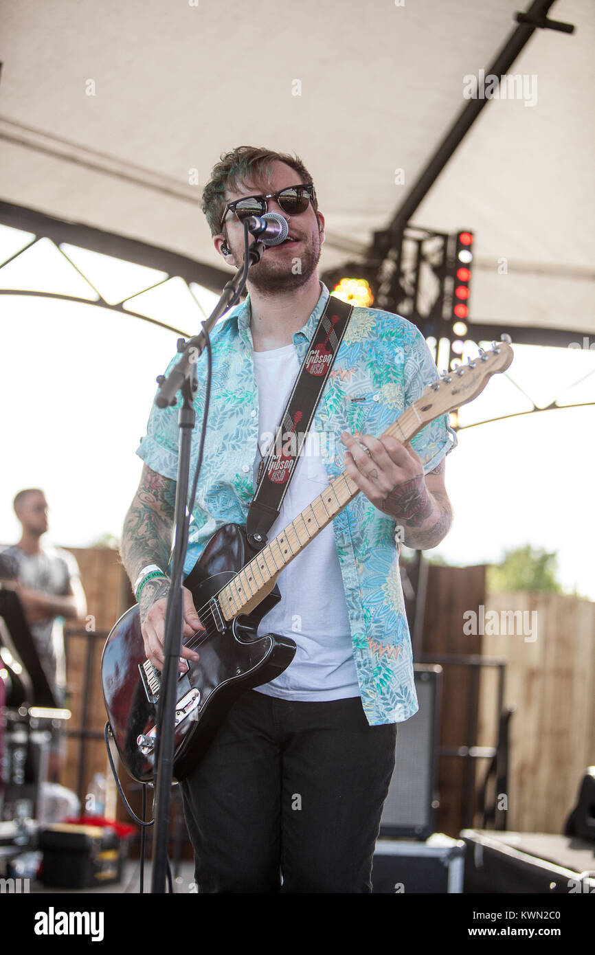 The English rock band Blitz Kids performs a live concert at the Summer ...