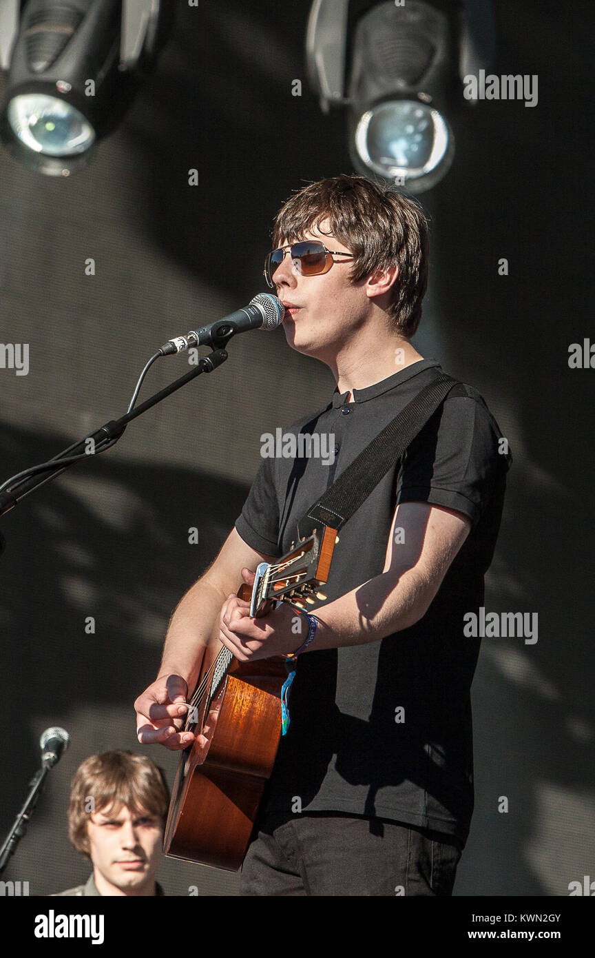 The English singer-songwriter and musician Jake Bugg performs a live ...