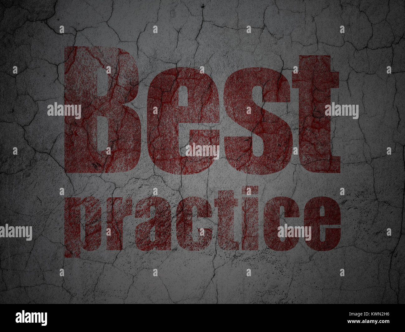 Education concept: Best Practice on grunge wall background Stock Photo ...