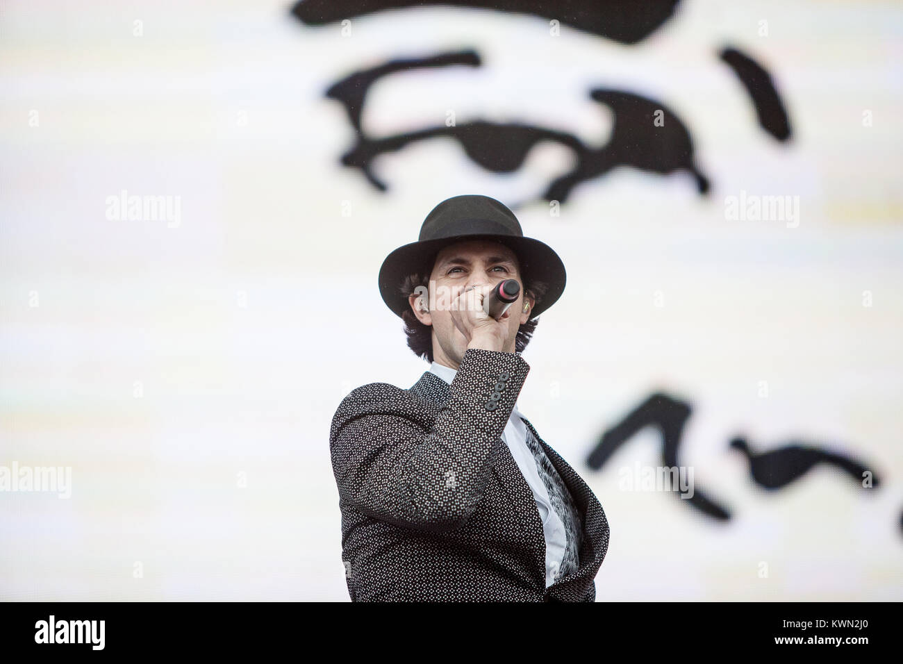 The British rock band Maxïmo Park performs a live concert at the main ...