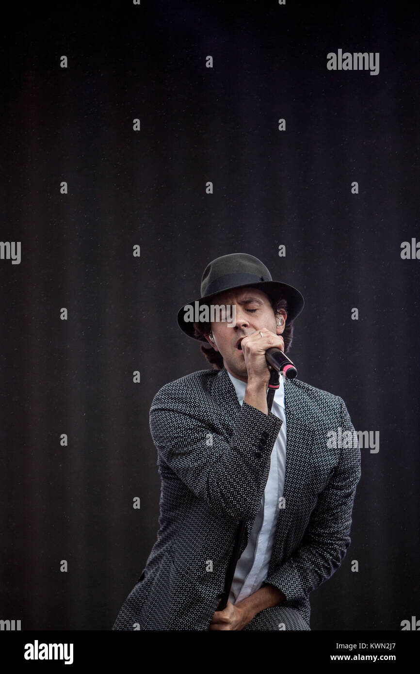 The British rock band Maxïmo Park performs a live concert at the main ...