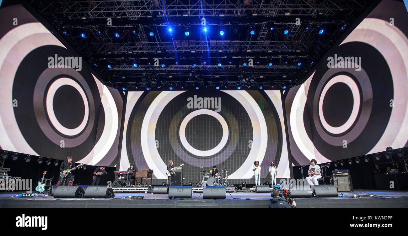 The English rock band Spiritualized performs a live concert at the main ...