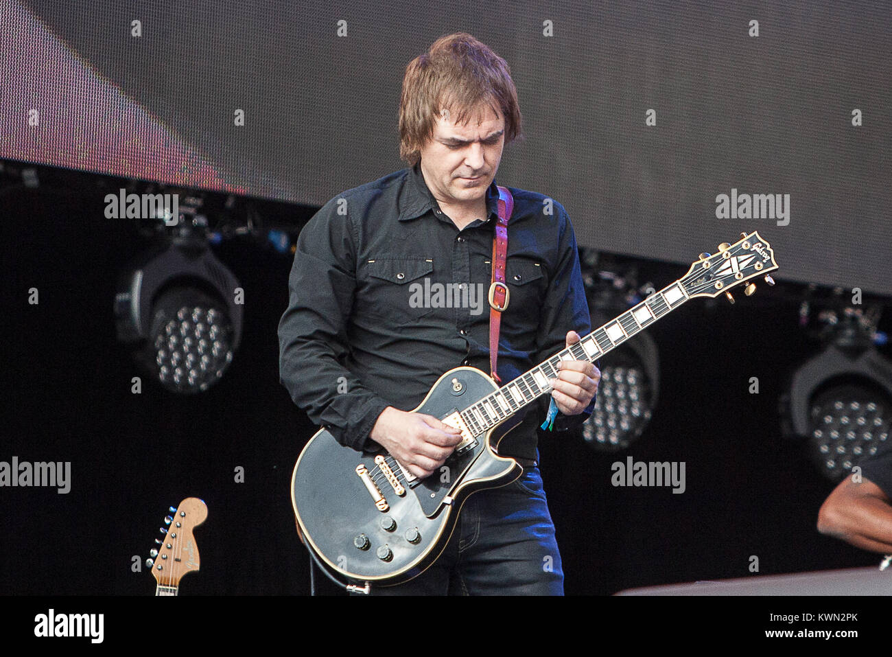 The English rock band Spiritualized performs a live concert at the main ...