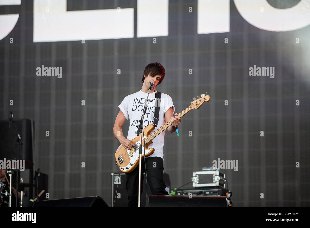 The English indie rock band The Enemy performs a live concert at the ...