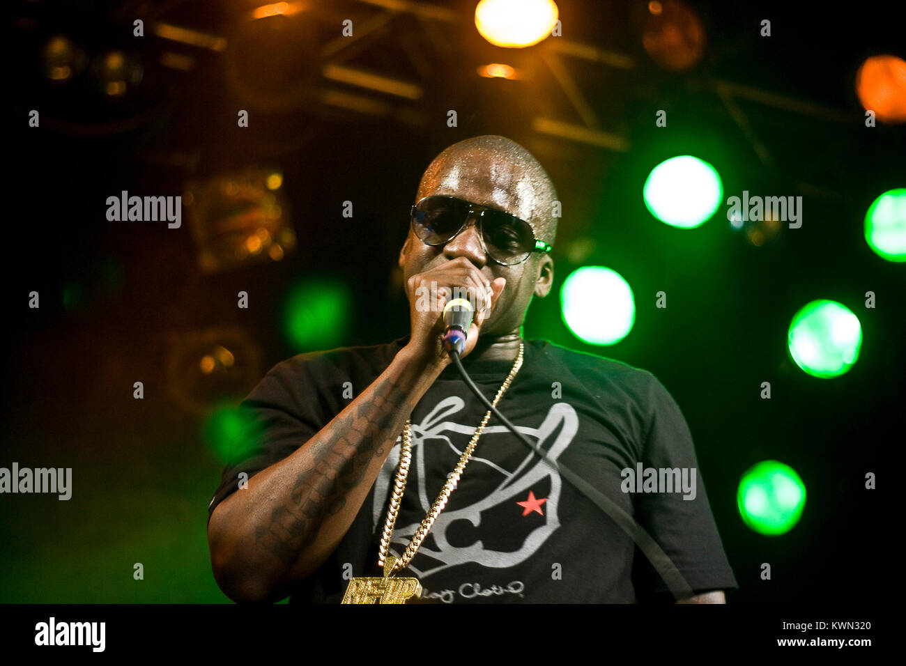 The American hip hop duo Clipse performs a live concert at Pumpehuset ...