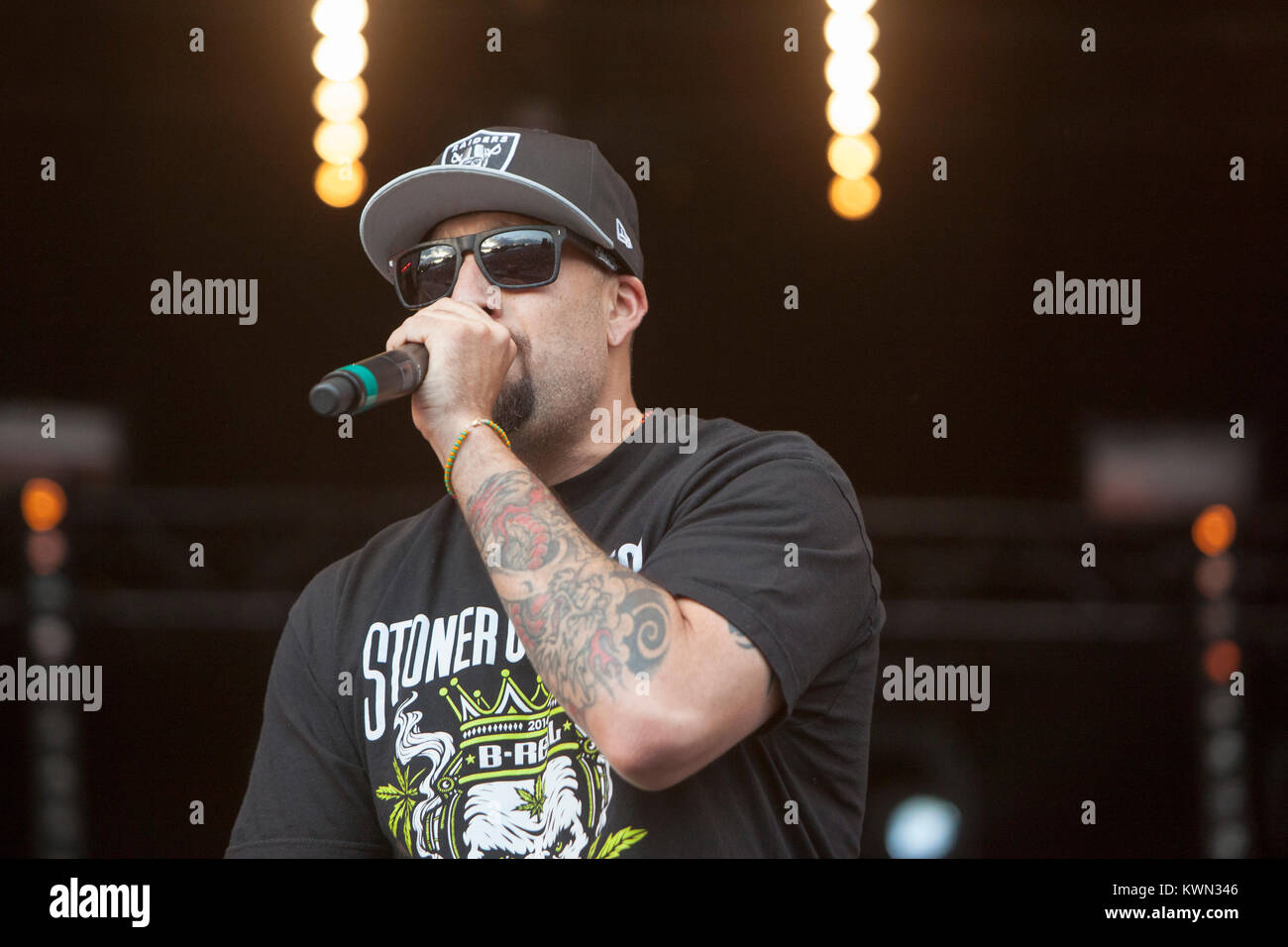 The American hip hop group Cypress Hill performs a live concert at the ...