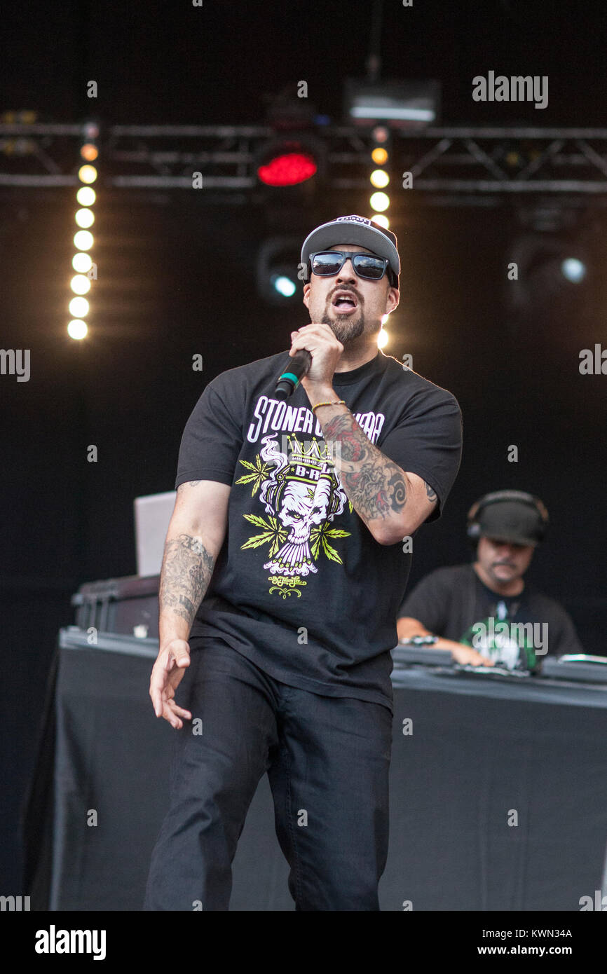 The American hip hop group Cypress Hill performs a live concert at the ...