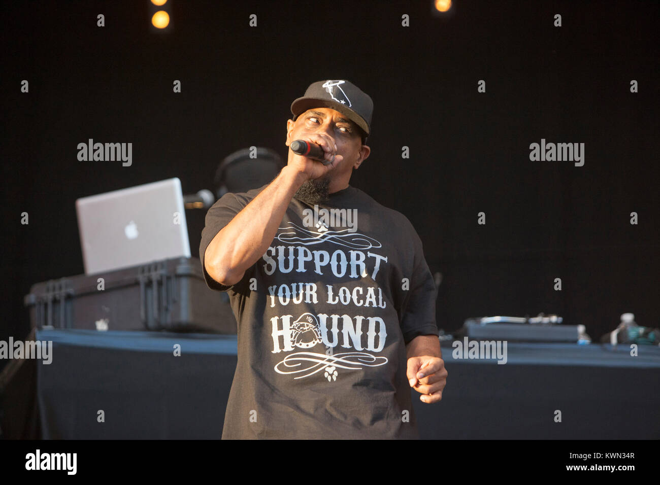 The American hip hop group Cypress Hill performs a live concert at the ...