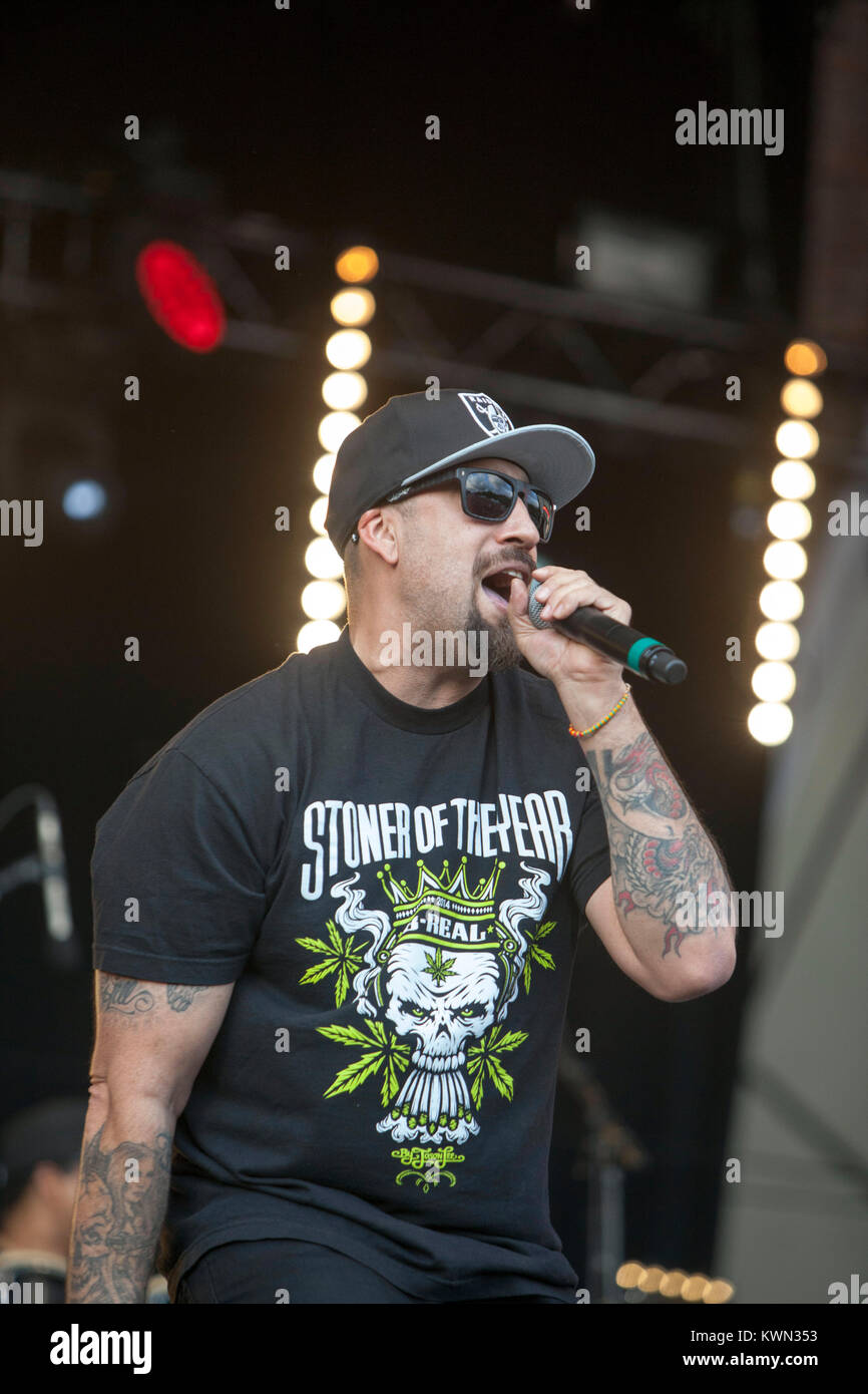 The American hip hop group Cypress Hill performs a live concert at the ...