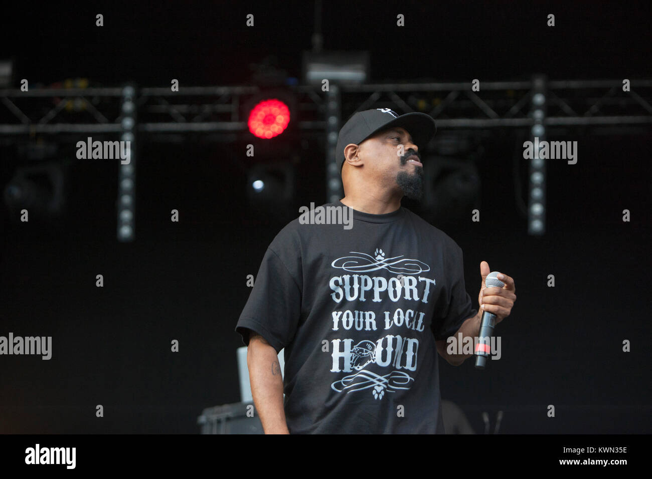 The American hip hop group Cypress Hill performs a live concert at the ...