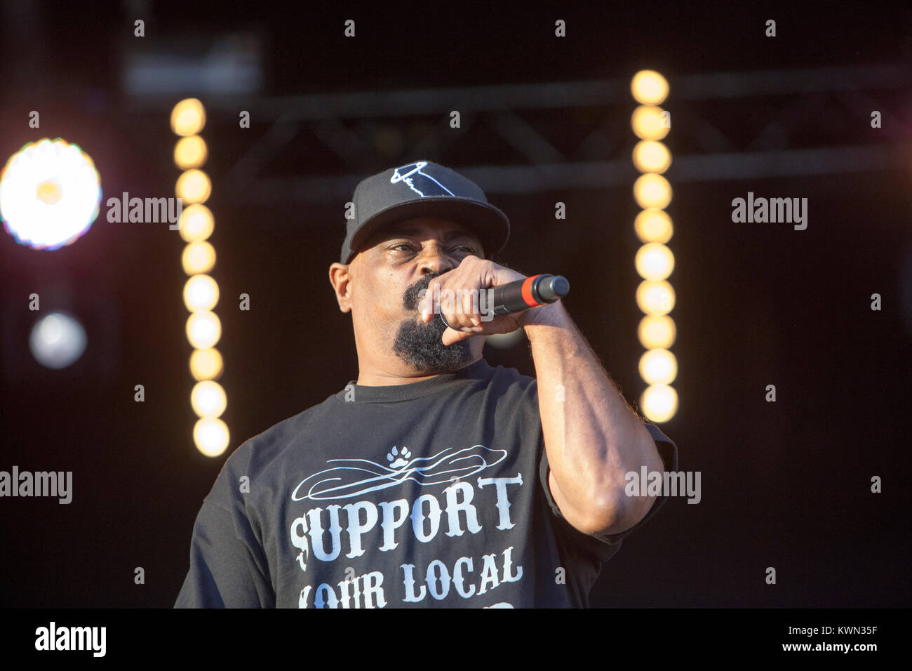 The American hip hop group Cypress Hill performs a live concert at the ...