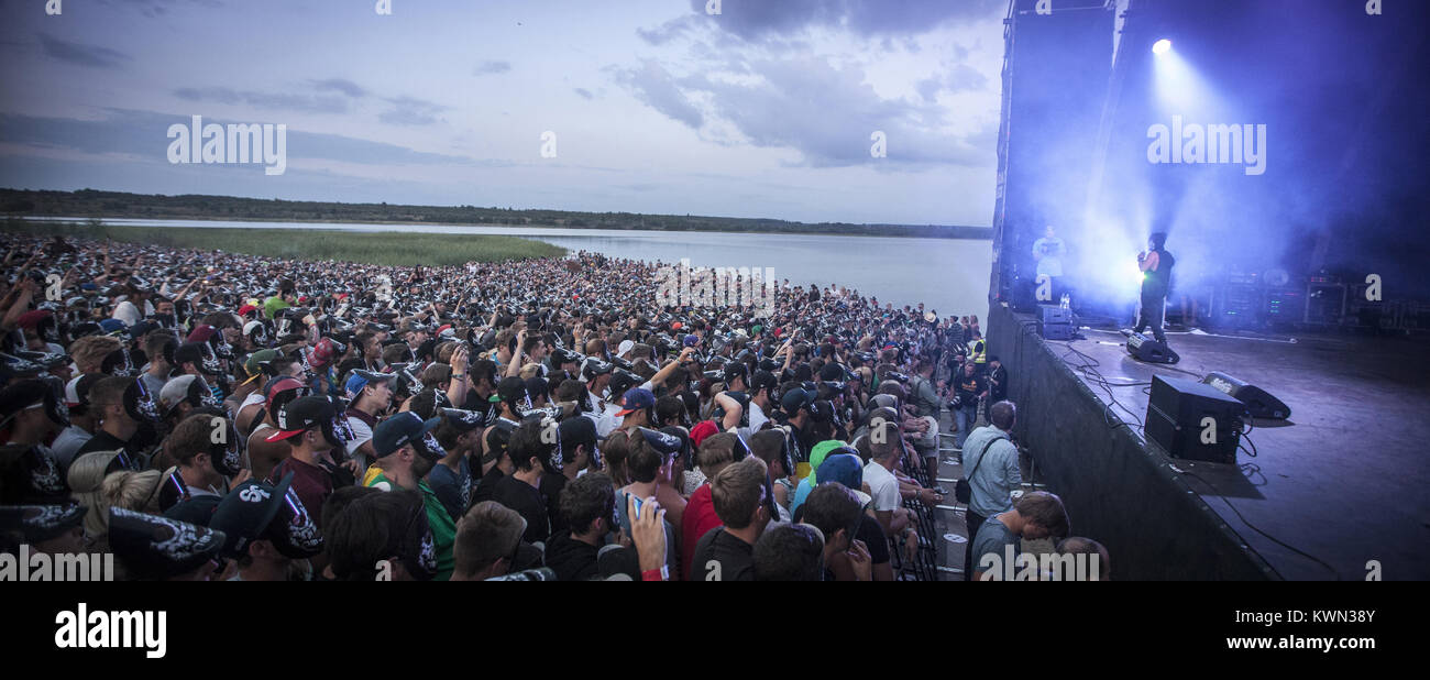 The panorama view from the stage at Splash Festival is amazing. Here ...