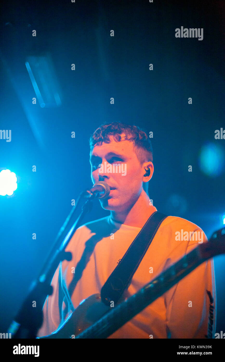 The Norwegian singer, songwriter and musician Gundelach performs a live ...