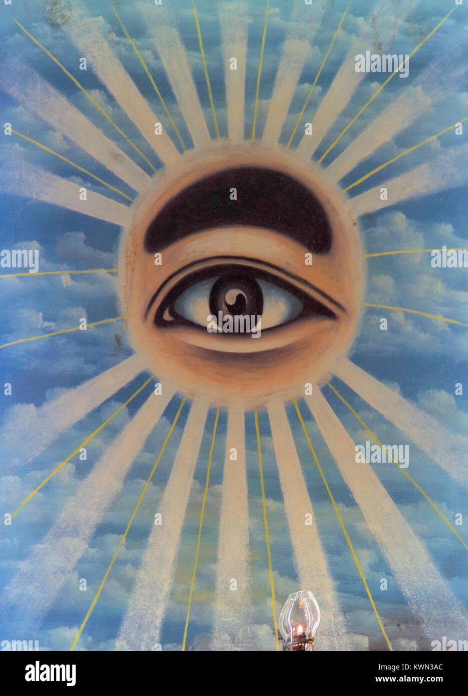 Seeing eye temple hi-res stock photography and images - Alamy