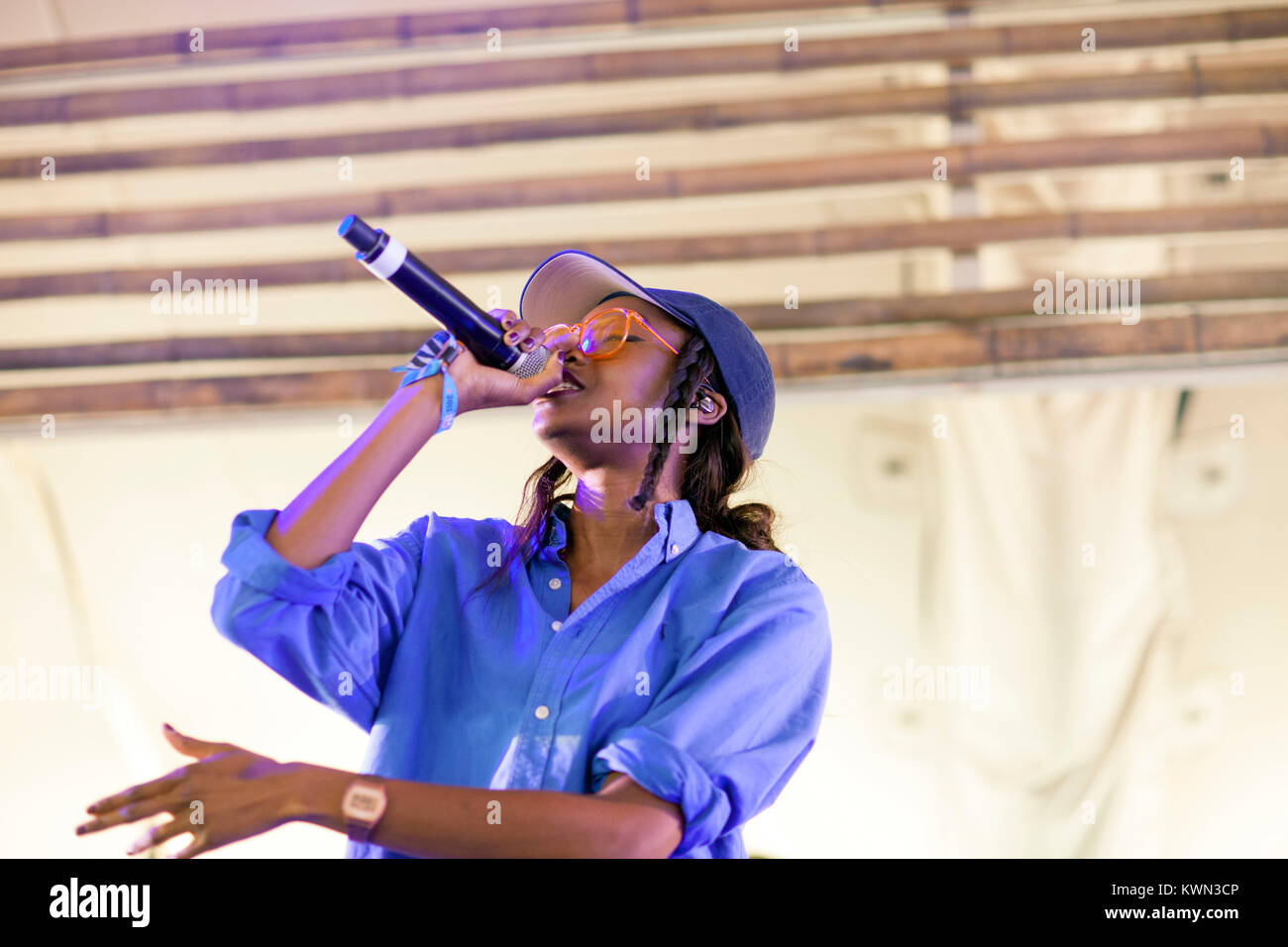 The English rapper, actress and musician Simbi Ajikawo is better known ...