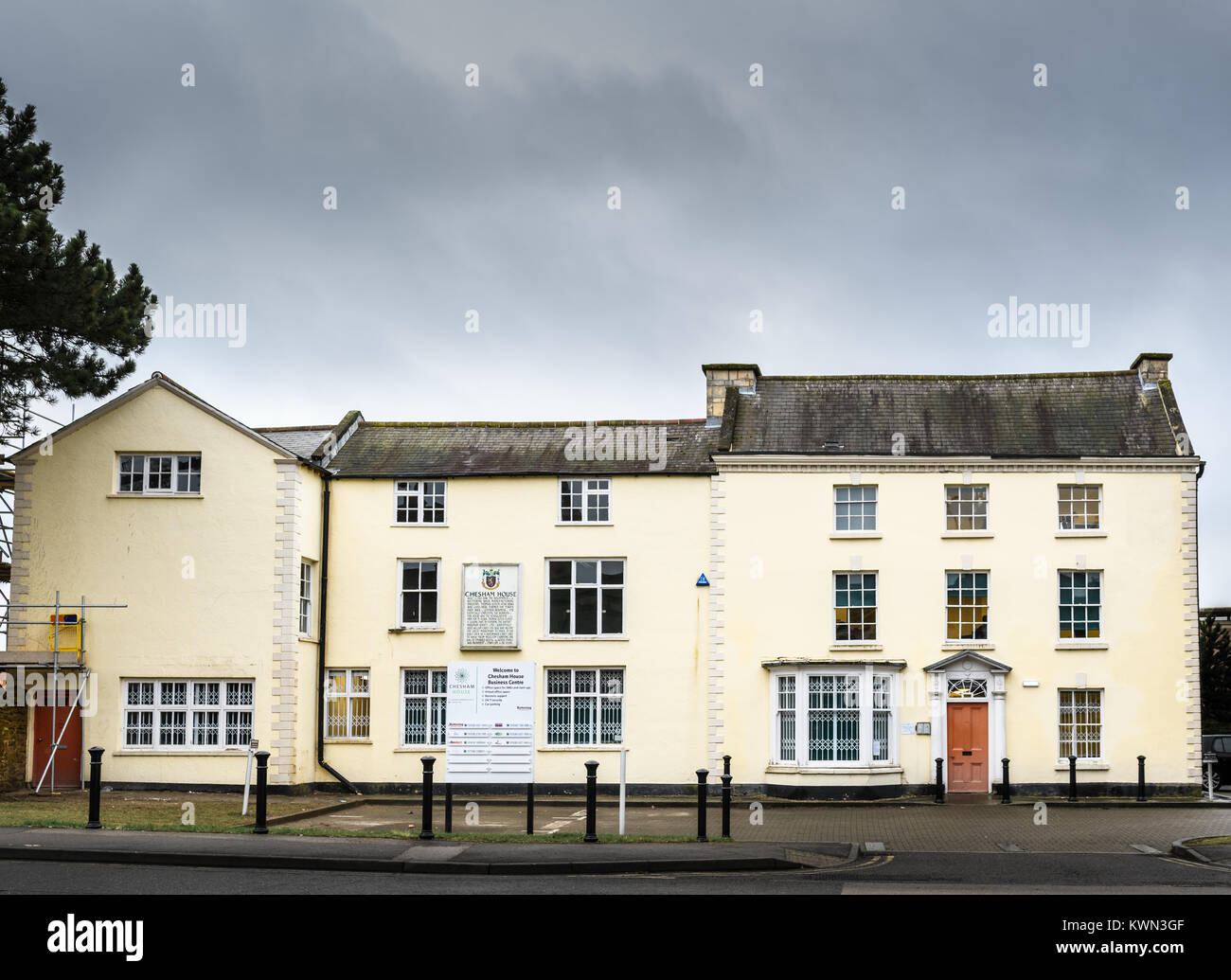 Chesham House, where a shoe factory was started by William Gotch in ...