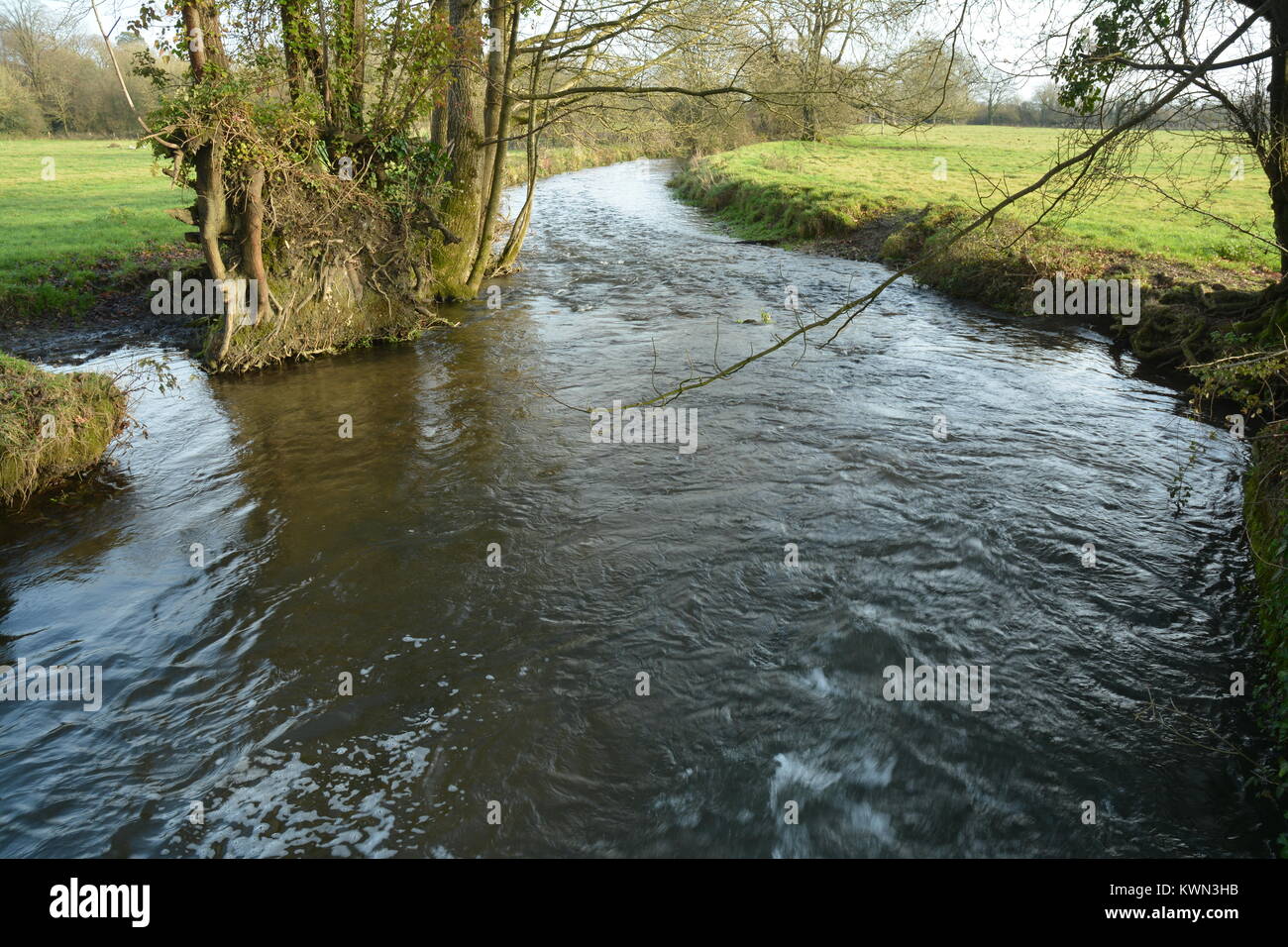 Cerne River, Dorset Stock Photo - Alamy