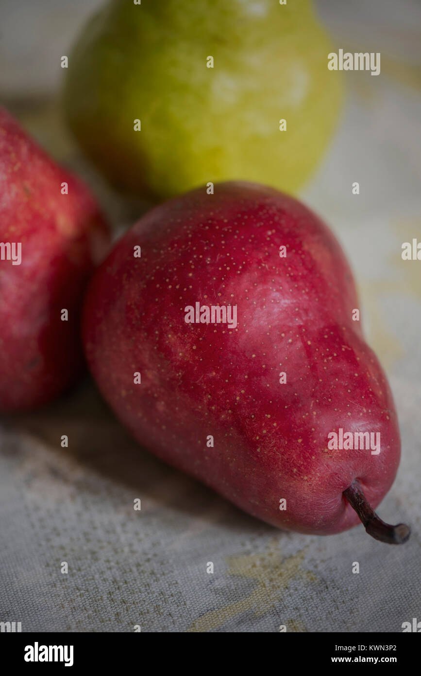 Red pear hi-res stock photography and images - Alamy