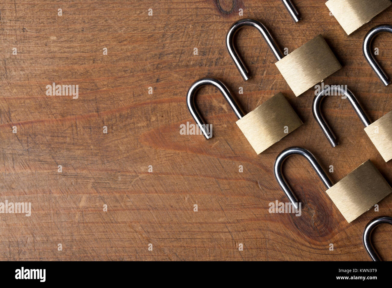 Padlock background. Security and safety concept Stock Photo - Alamy