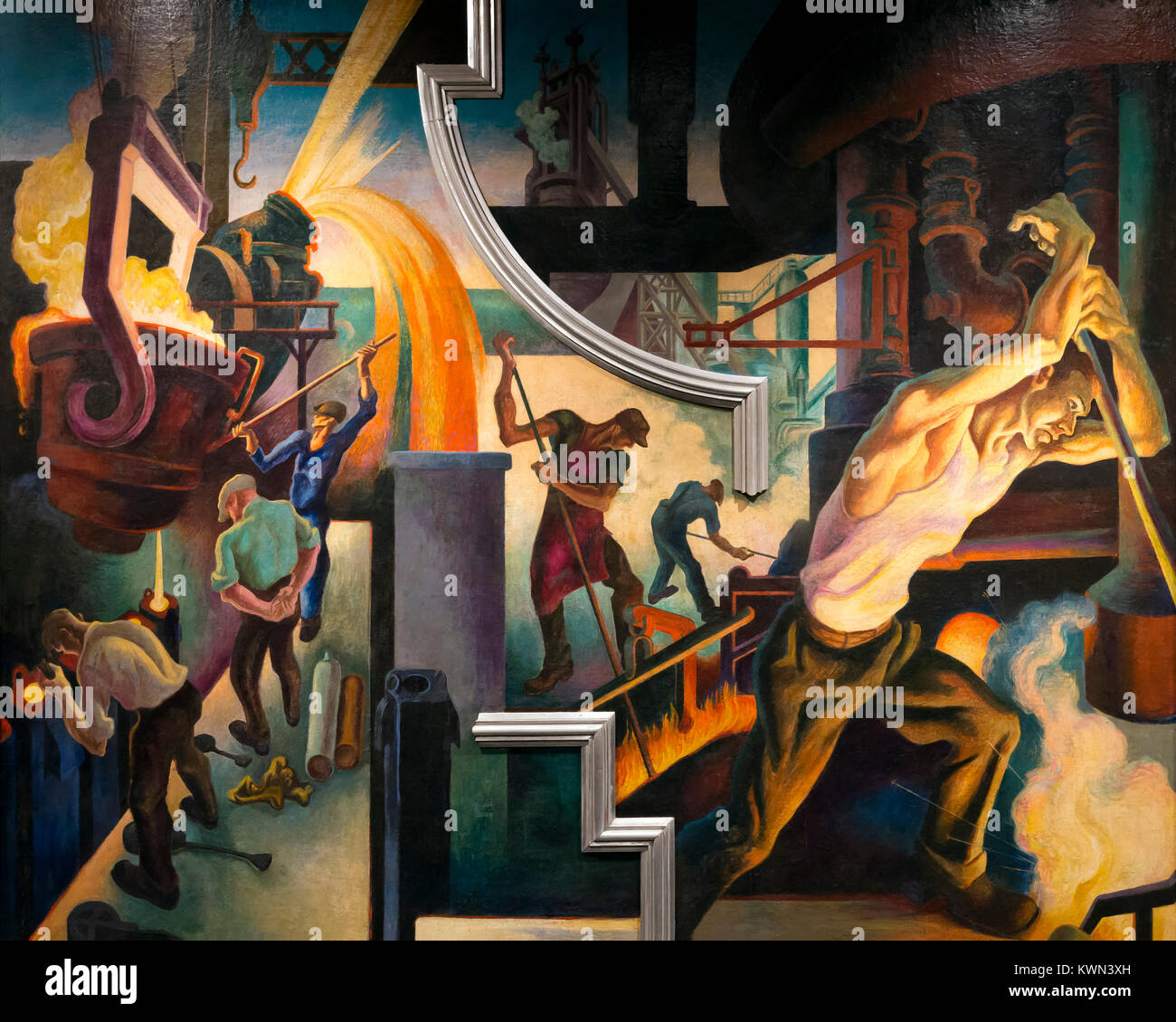 Thomas hart benton hi-res stock photography and images - Alamy