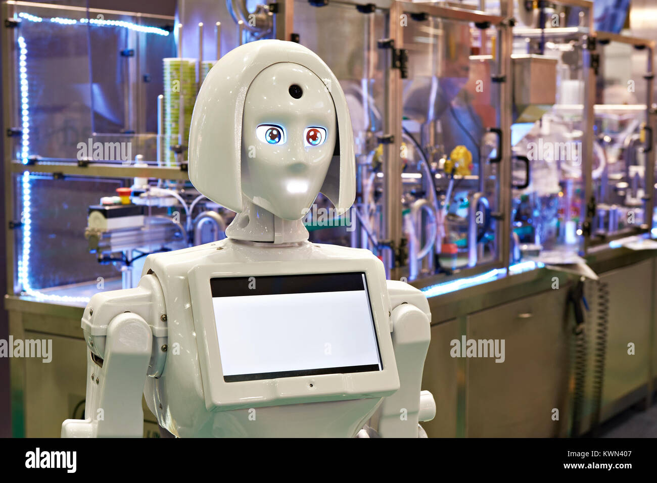 Smart industrial robots hi-res stock photography and images - Alamy
