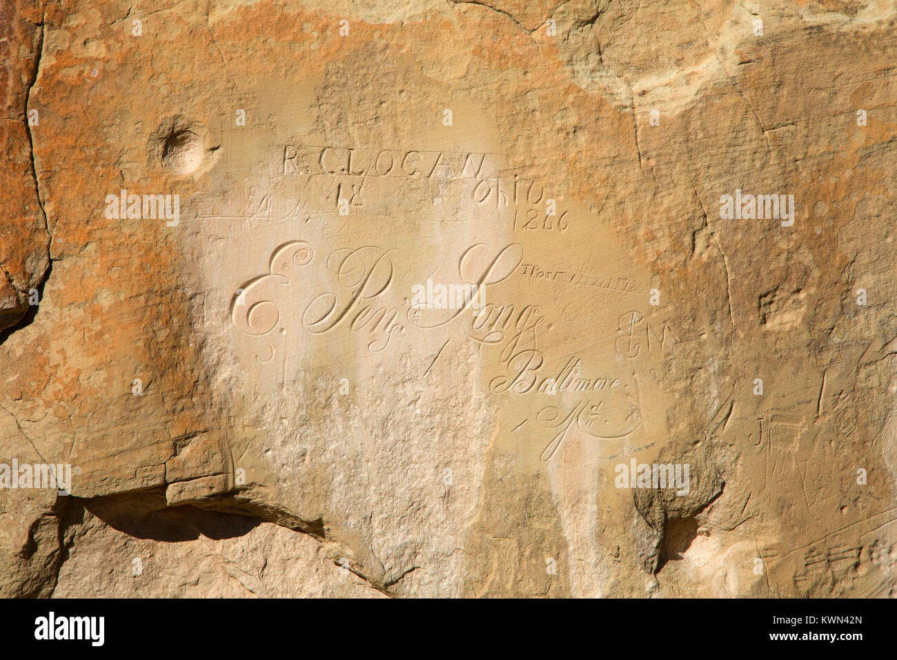 Inscription rock new mexico hi-res stock photography and images - Alamy