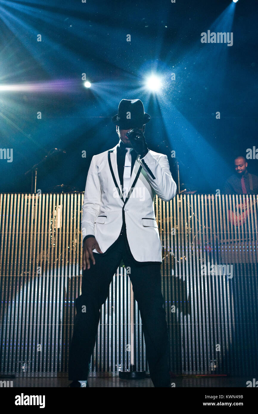 The American dancer, singer and actor Ne-Yo performs a live concert at ...