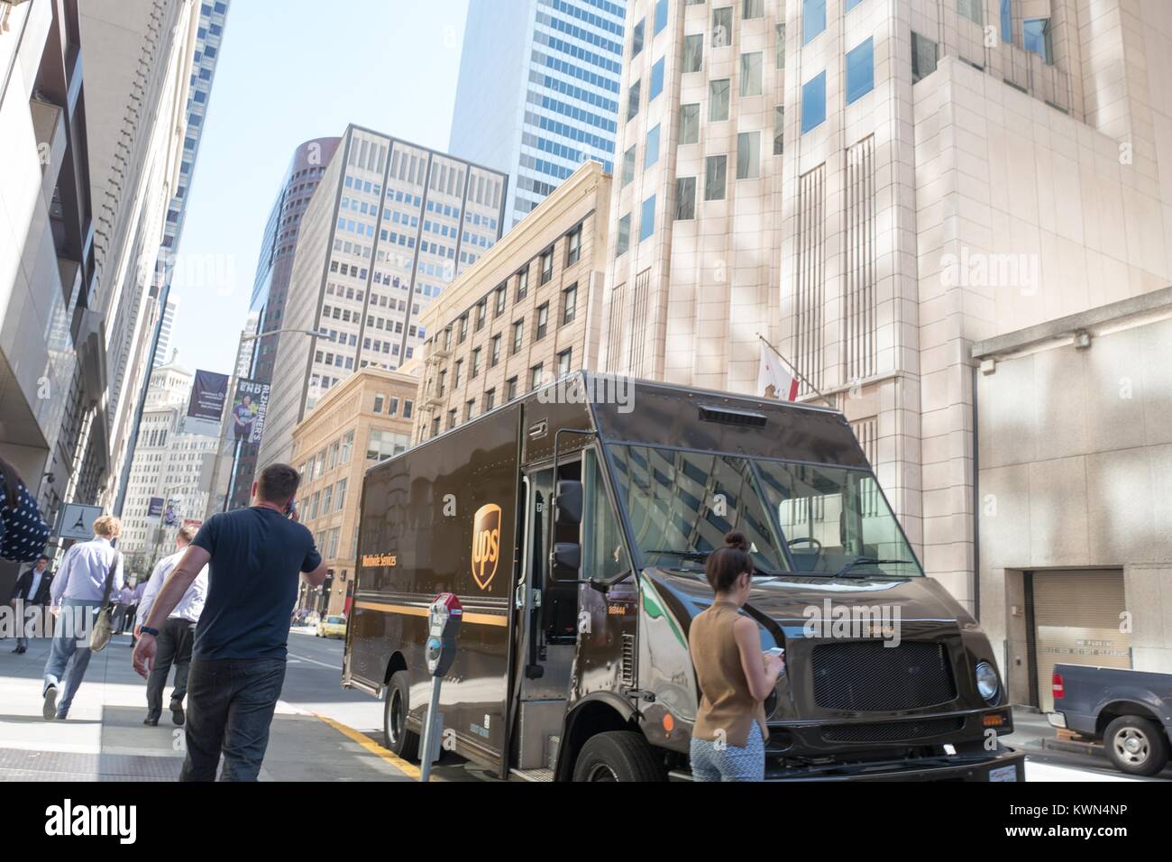 The united parcel service hi-res stock photography and images - Alamy