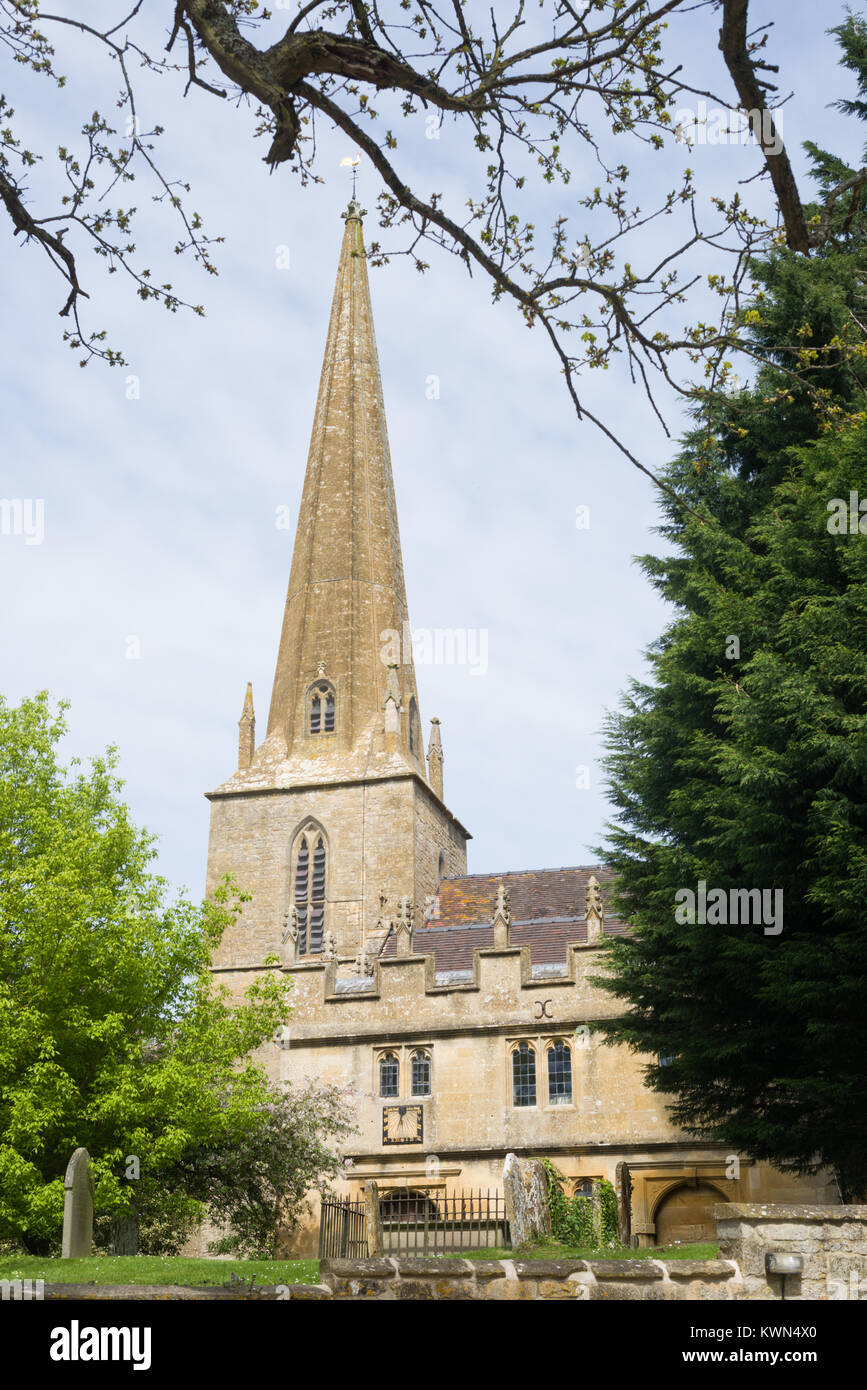 St. Lawrence's Church, Mickleton, Gloucestershire, England, UK, Europe ...