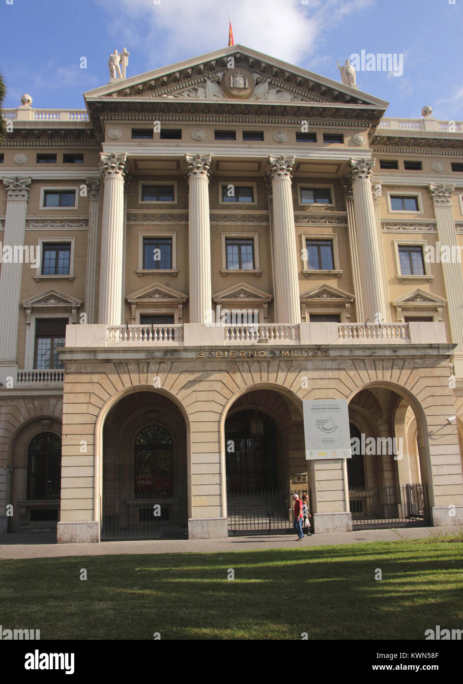 Government Building In Barcelona Spain