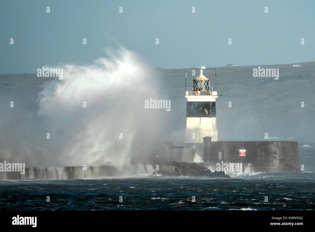 North wales uk during storm hi-res stock photography and images - Alamy