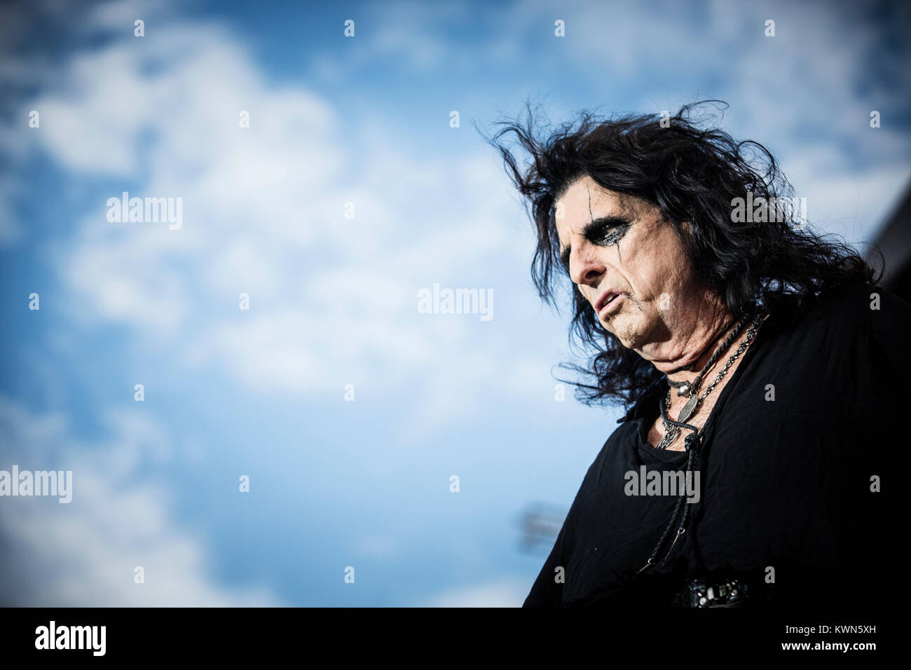 The American singer, songwriter and musician Alice Cooper performs a ...