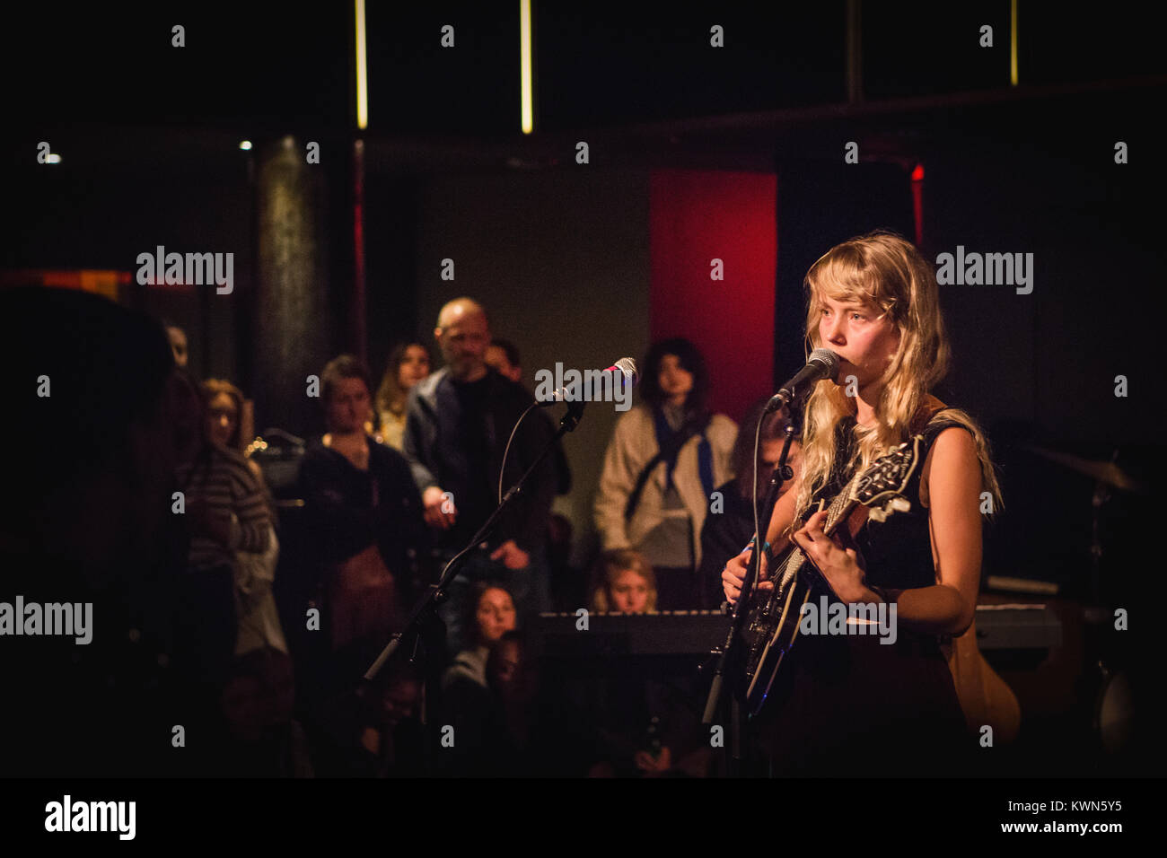 The South African singer and songwriter Alice Phoebe Lou performs a ...