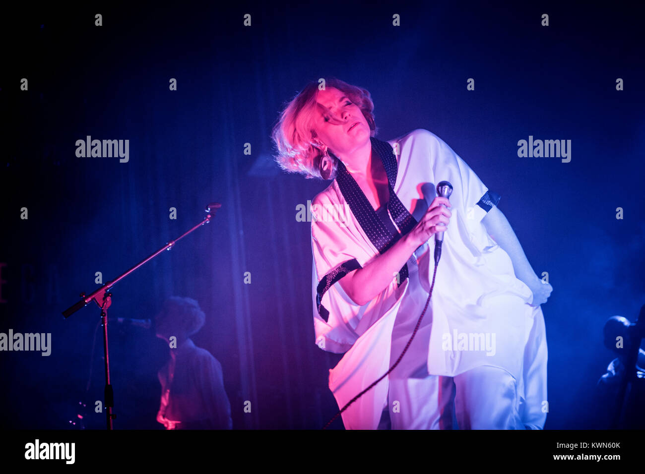 The Norwegian singer, songwriter and musician Ane Brun performs a live ...