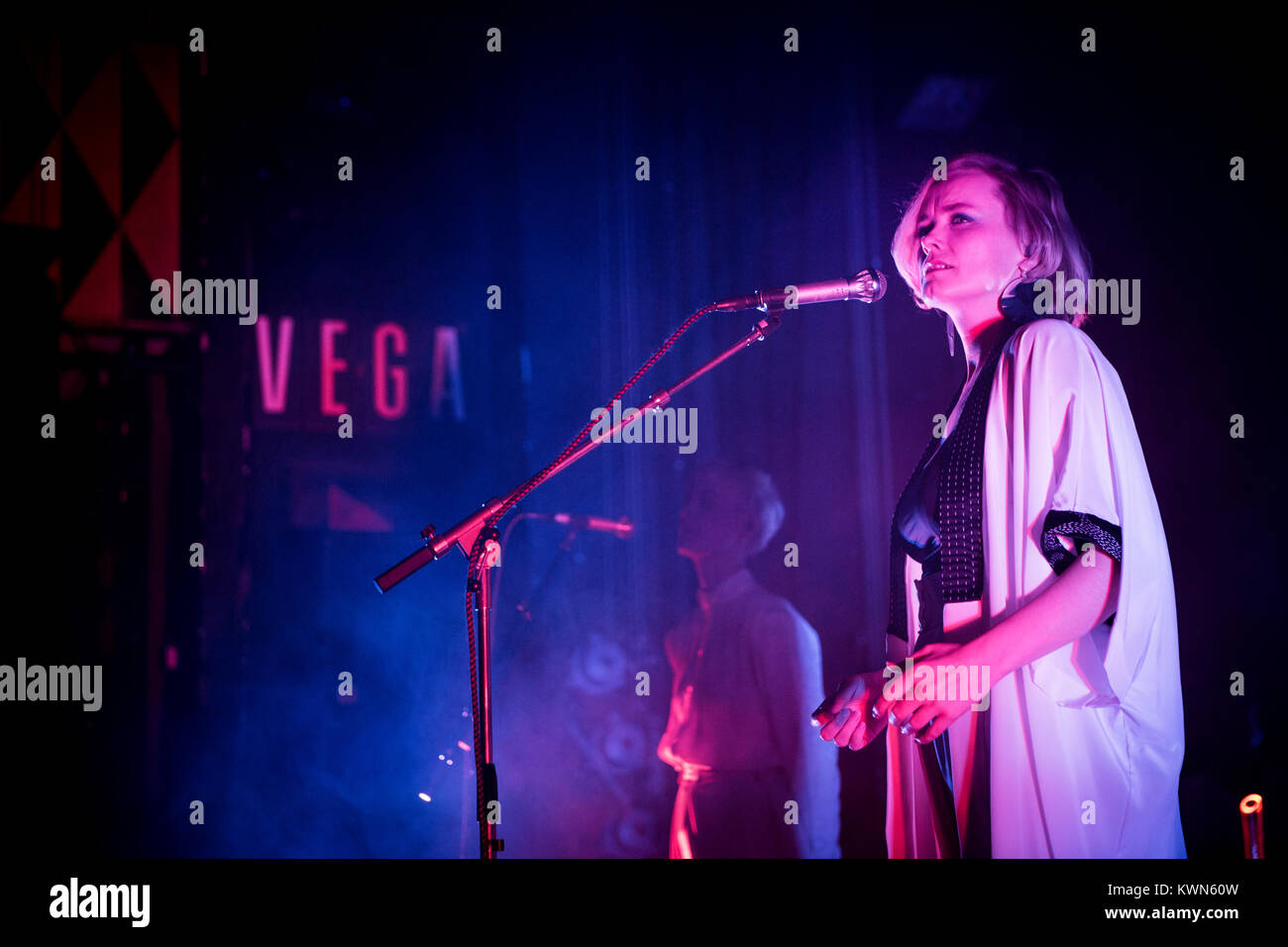 The Norwegian singer, songwriter and musician Ane Brun performs a live ...