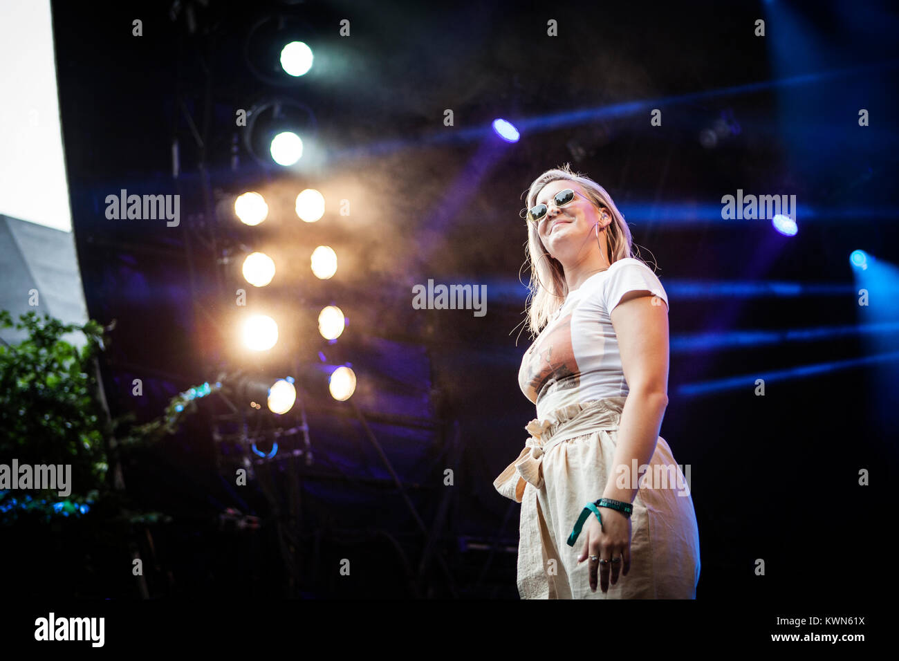 Denmark, Skanderborg – August 11, 2017. The British singer, songwriter ...