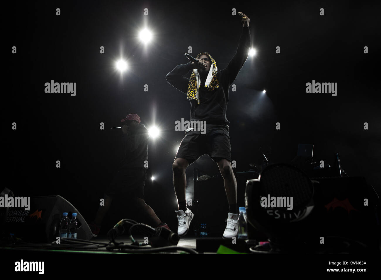 The American rapper A$AP Rocky performs a live concert at the Danish ...