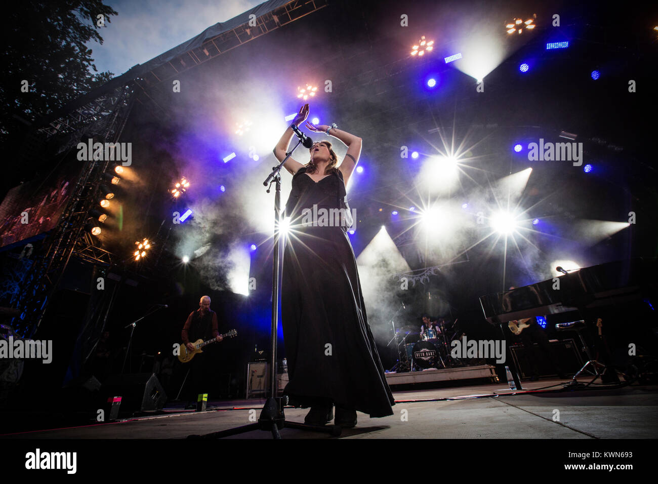 The American singer, songwriter and musician Beth Hart performs a live ...