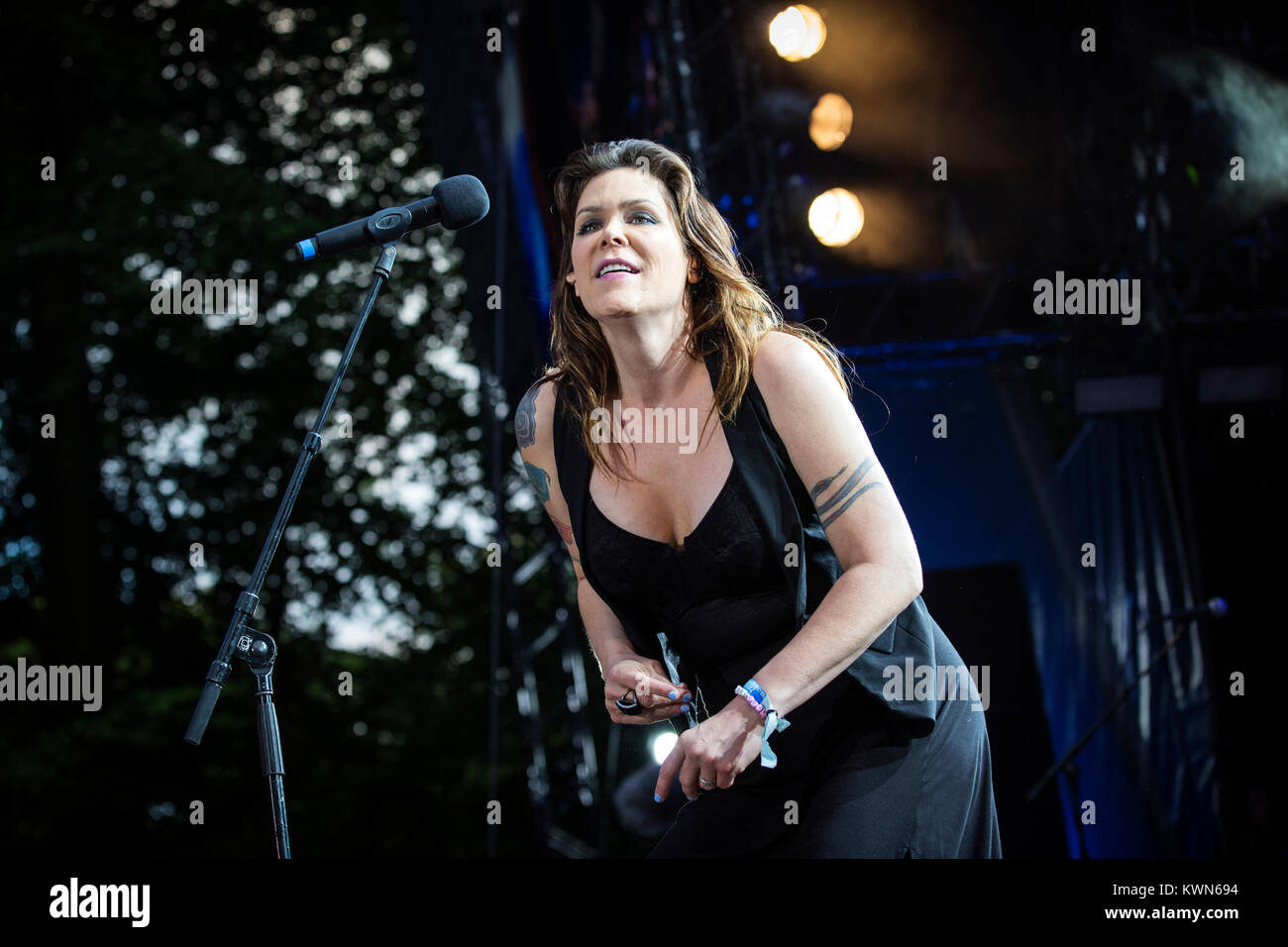 The American singer, songwriter and musician Beth Hart performs a live ...