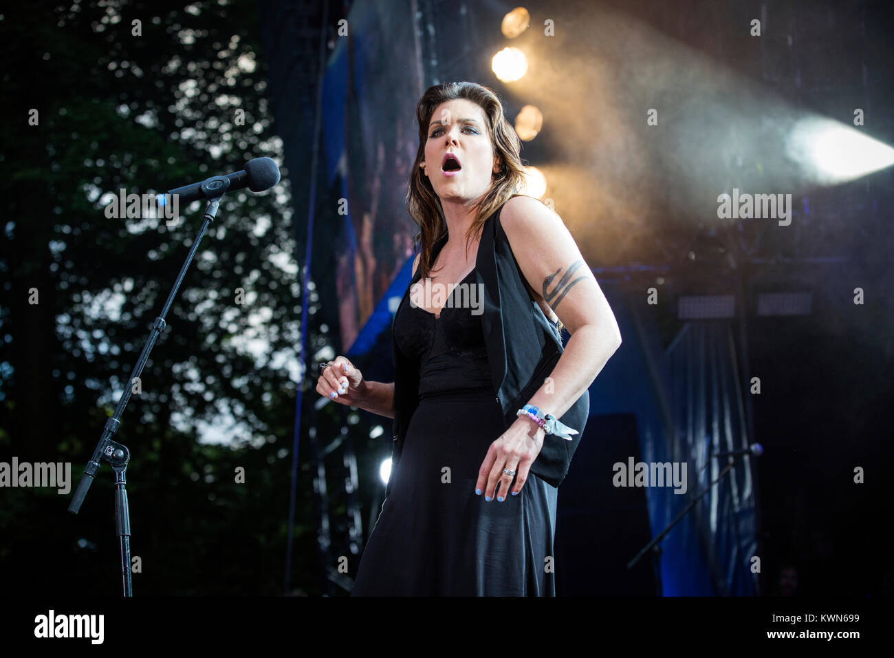 The American singer, songwriter and musician Beth Hart performs a live ...
