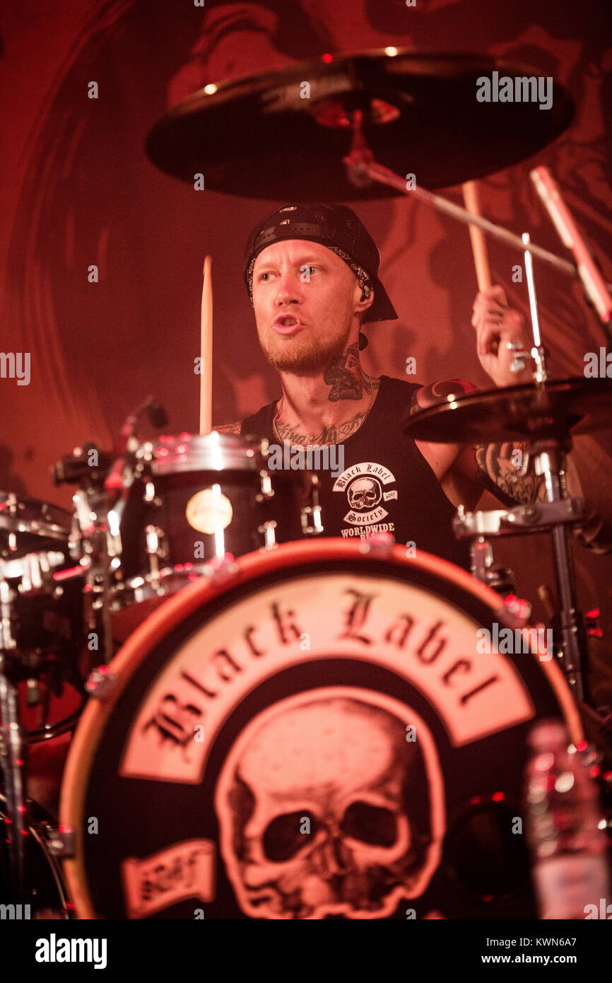 The American heavy metal band Black Label Society performs a live ...