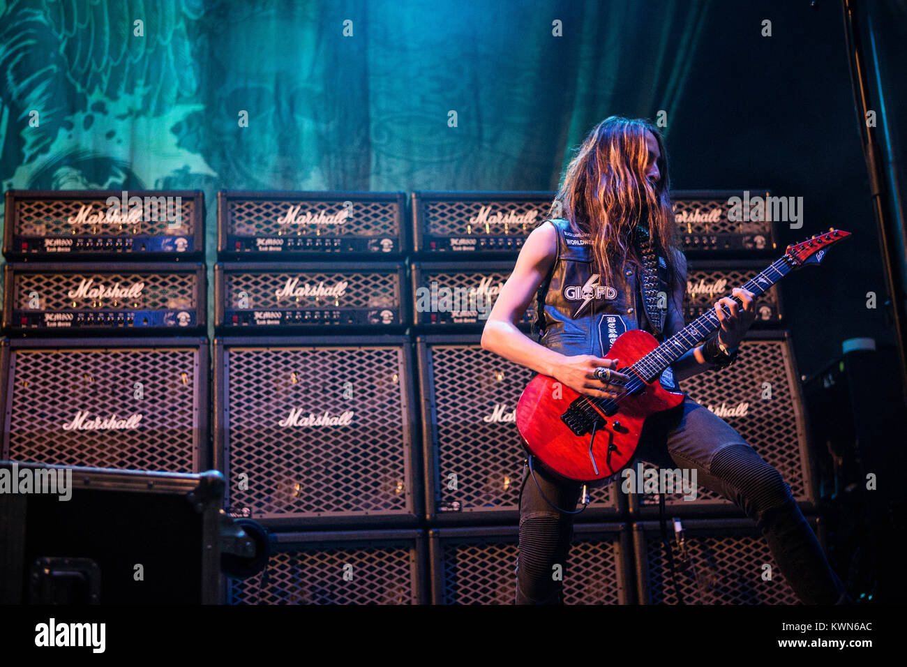 The American heavy metal band Black Label Society performs a live ...
