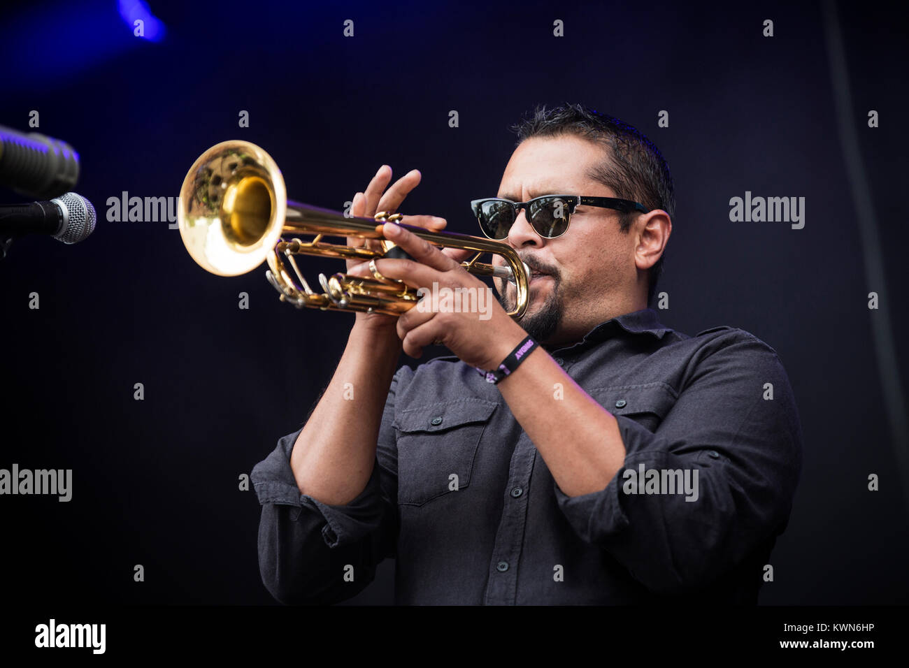 The American band Calexico performs a live concert at the Danish music ...