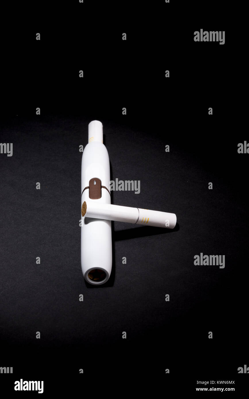 Newest electronic cigarettes, heating tobacco system IQOS, smoking ...