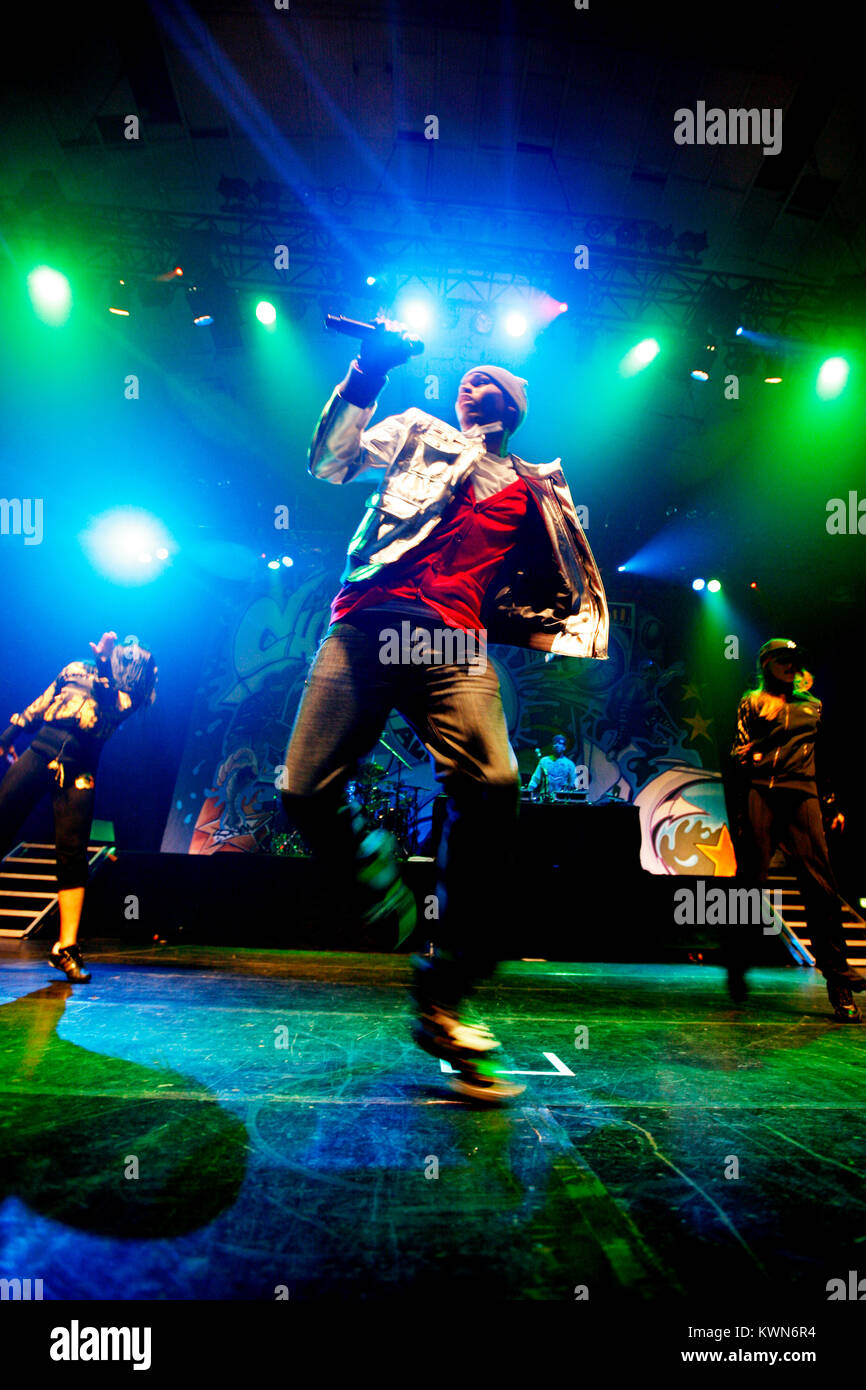 The American singer, dancer and recording artist Chris Brown is here ...