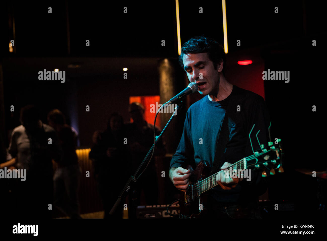 The American singer, songwriter and musician Chris Cohen performs a ...