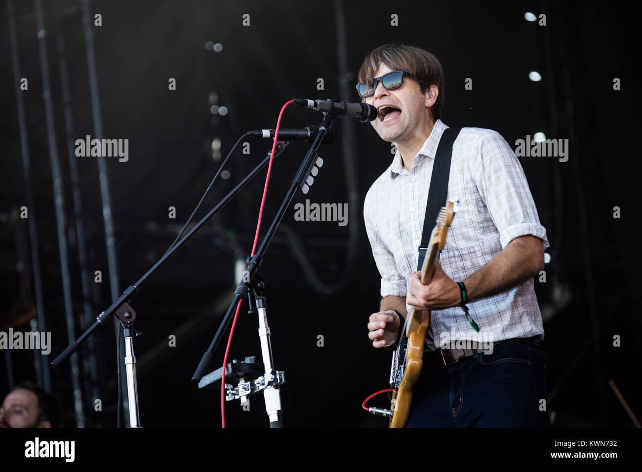 The American alternative rock band Death Cab For Cutie performs a live ...