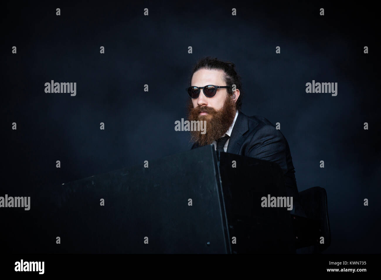 The American alternative rock band Death Cab For Cutie performs a live ...