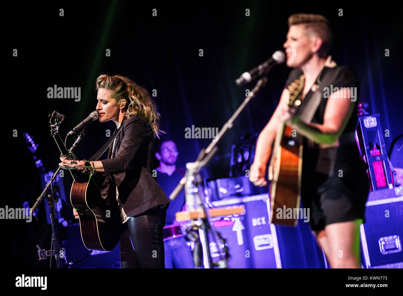 The American country band Dixie Chicks performs a live concert at ...